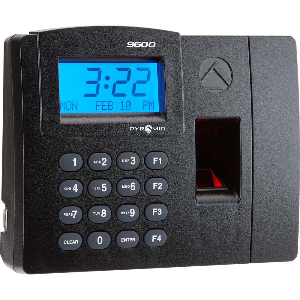 Pyramid - Time Clock: TimeTrax Elite Biometric Fingerprint Time Clock ...