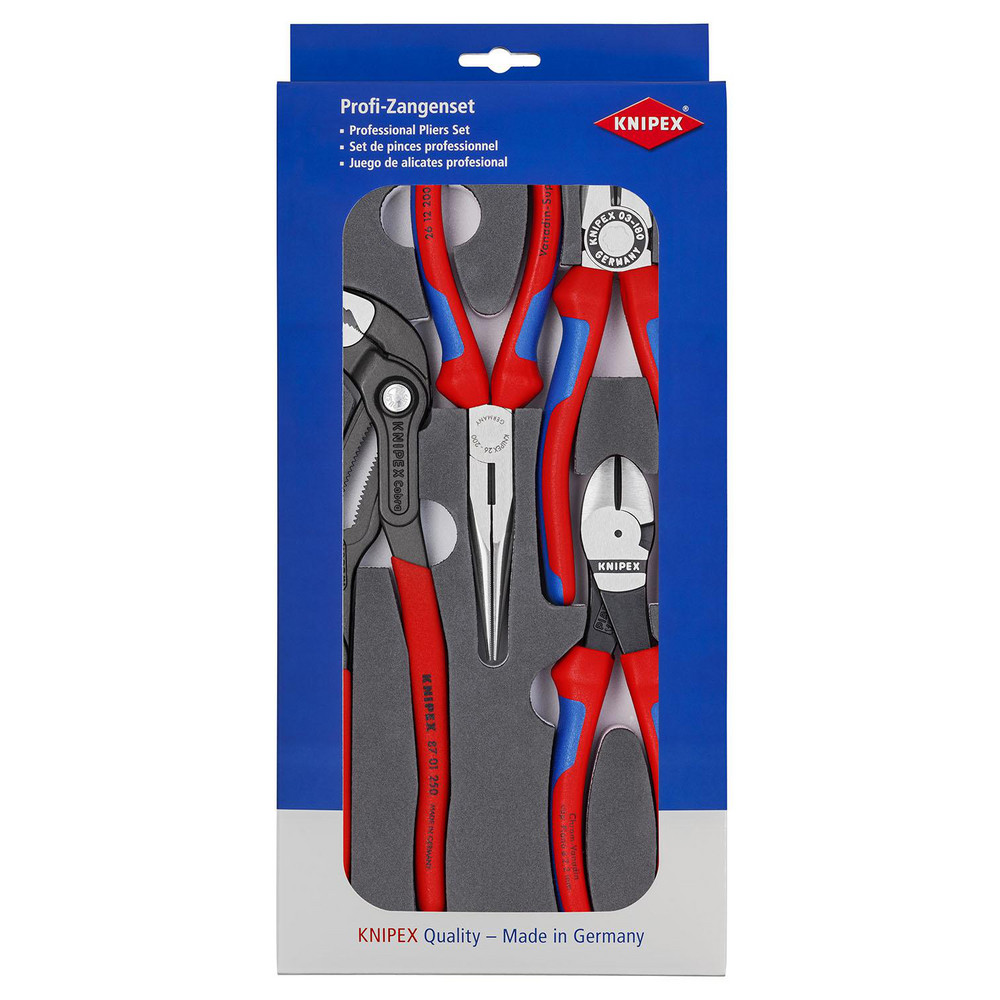 Knipex - Plier Sets; Plier Type Included: High Leverage Diagonal ...