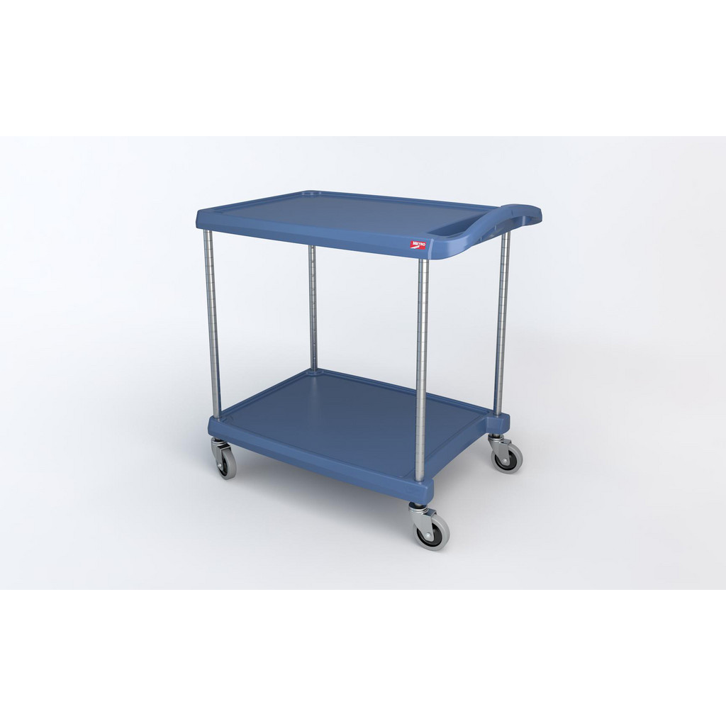 Metro - Utility Utility Cart: 34-3/8" Long, 23-7/16" Wide, Polymer ...