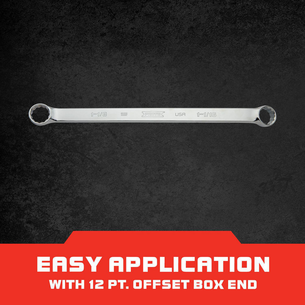Proto - Box Wrenches; Wrench Type: Offset Wrench; Wrench Size: 0.75 x 0 ...
