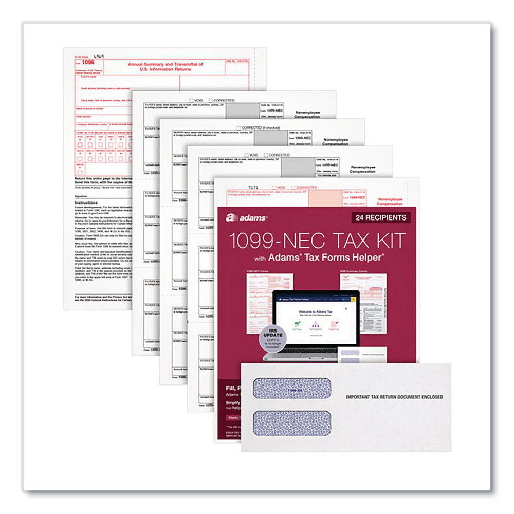 Adams Business Forms - Office Forms; Type: Tax Forms; Format: Four-Part ...