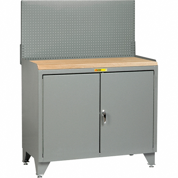 Little Giant® - Stationary Security Workstation: 48" Wide, 24" Deep, 43 ...