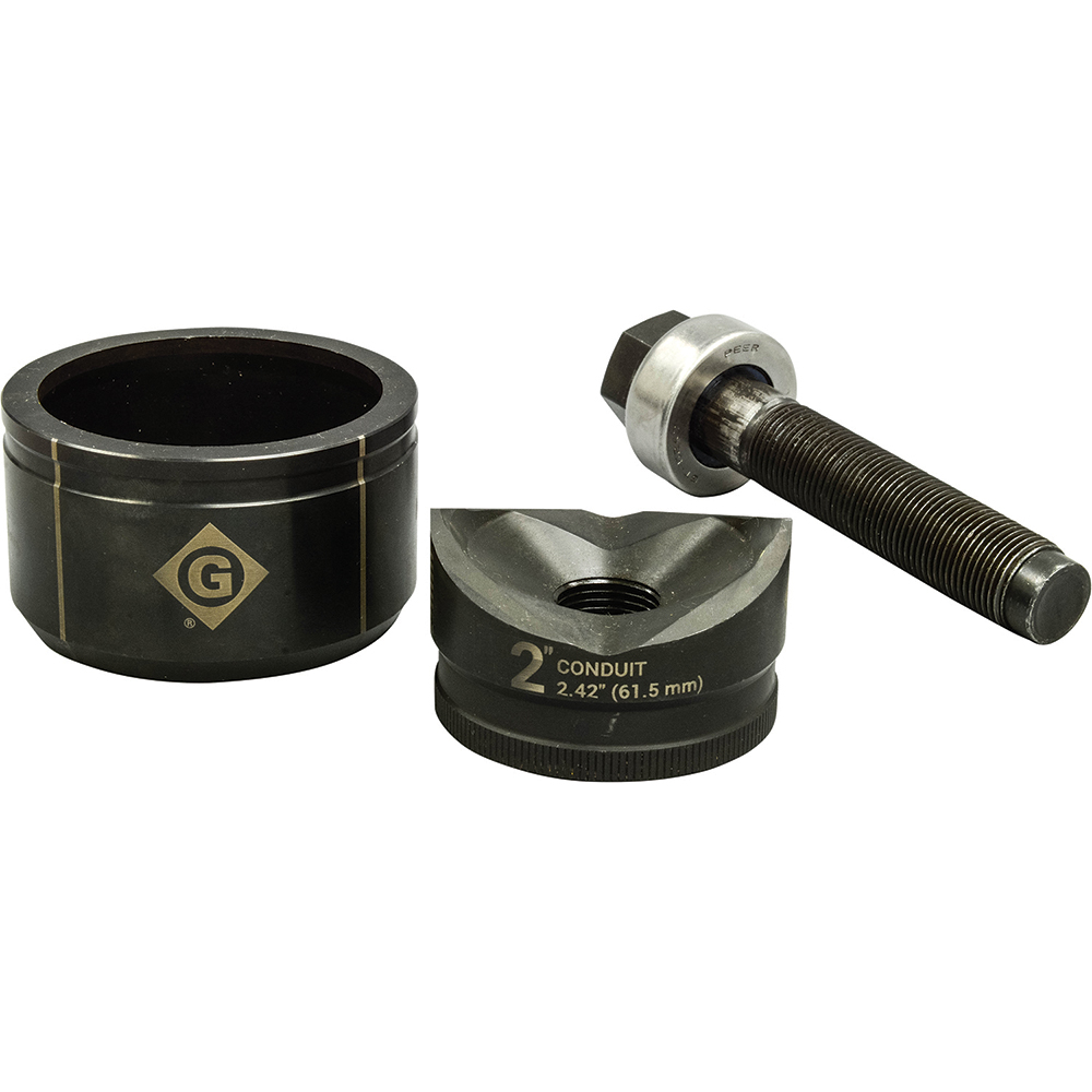 Greenlee - Complete Punch Units; Punch Shape: Round; Punch Type ...