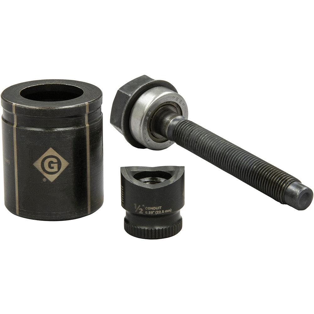 Greenlee - Complete Punch Units; Punch Shape: Round; Punch Type ...