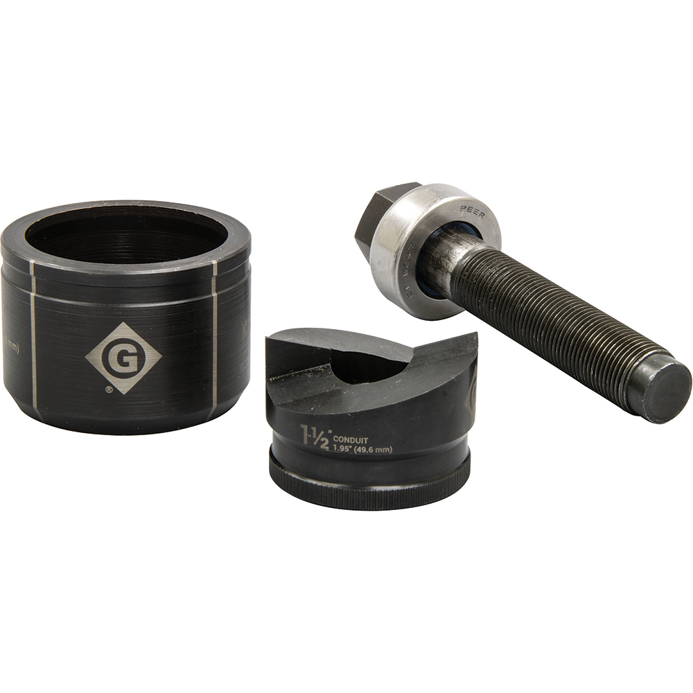 Greenlee - Complete Punch Units; Punch Shape: Round; Punch Type ...