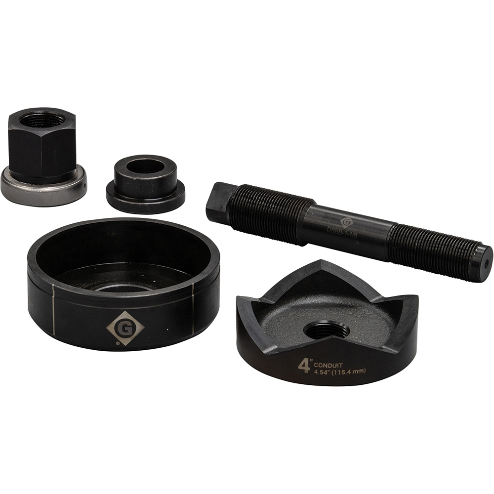 Greenlee - Complete Punch Units; Punch Shape: Round; Punch Type ...