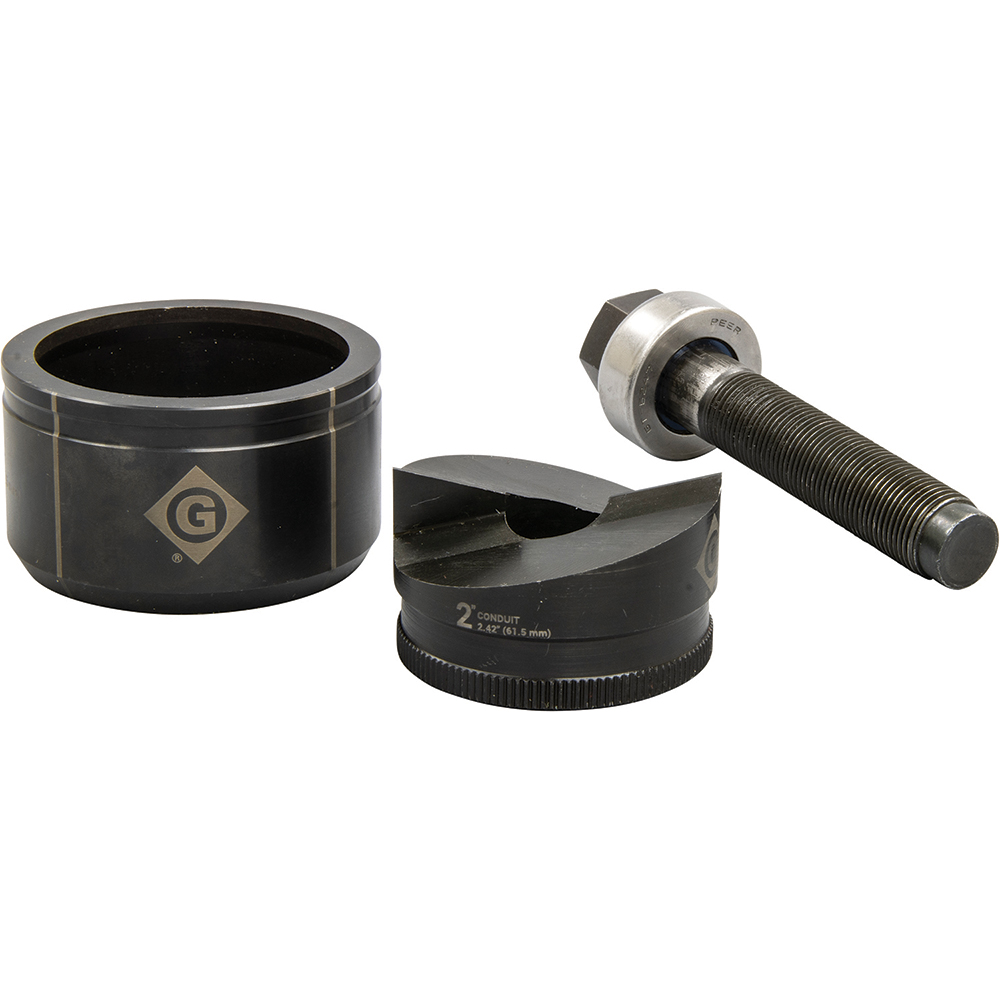 Greenlee - Complete Punch Units; Punch Shape: Round; Punch Type ...