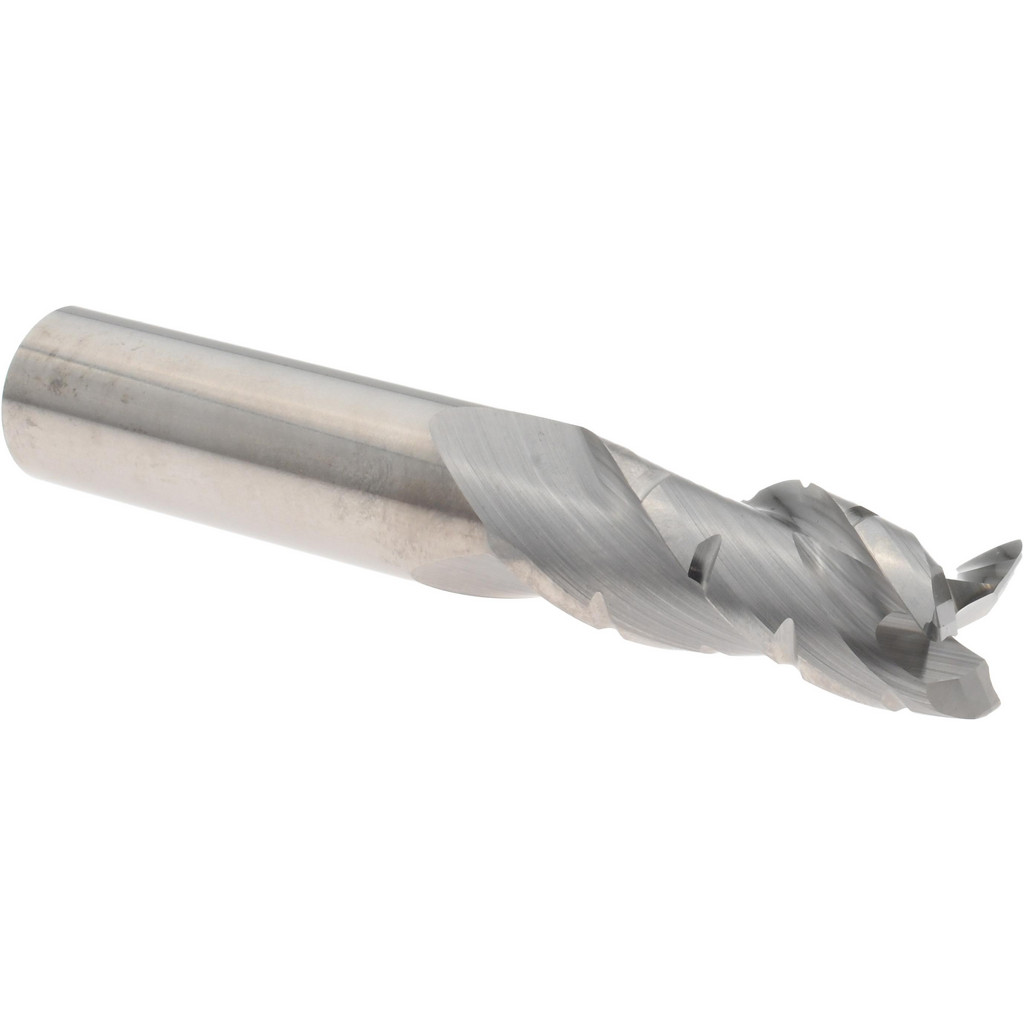 Accupro - Roughing & Finishing End Mill: 1/2" Dia, 3 Flute, 0.0300 ...