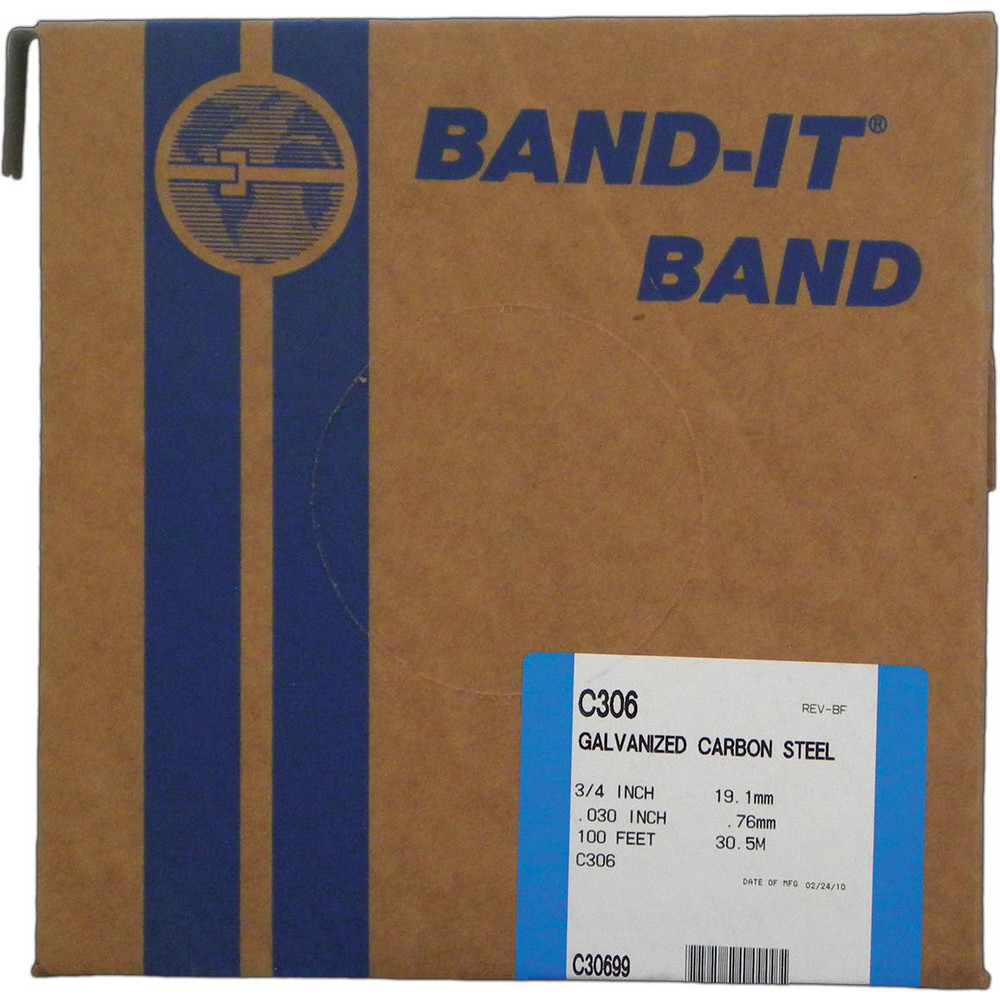 Band-It - Band Clamp: All Purpose Band, 3/4" Wide, 0.0300" Thick ...