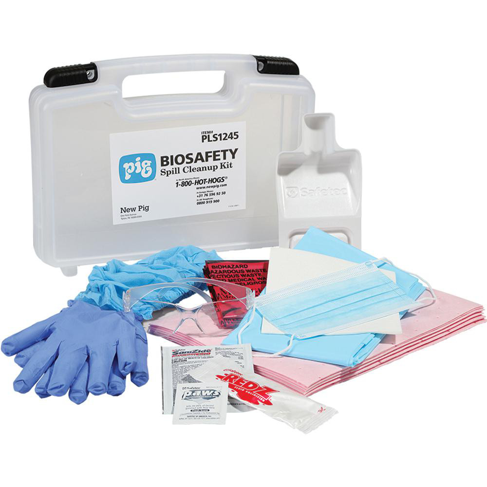 New Pig - Spill Kits; Kit Type: Biohazard Spill Kit; Container Type ...