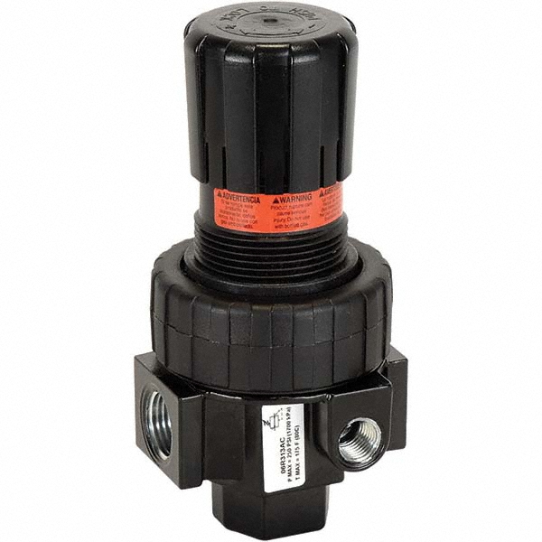 PRO-SOURCE - 1/2 NPT 0 - 125 psi Standard Zinc Regulator | MSC Direct