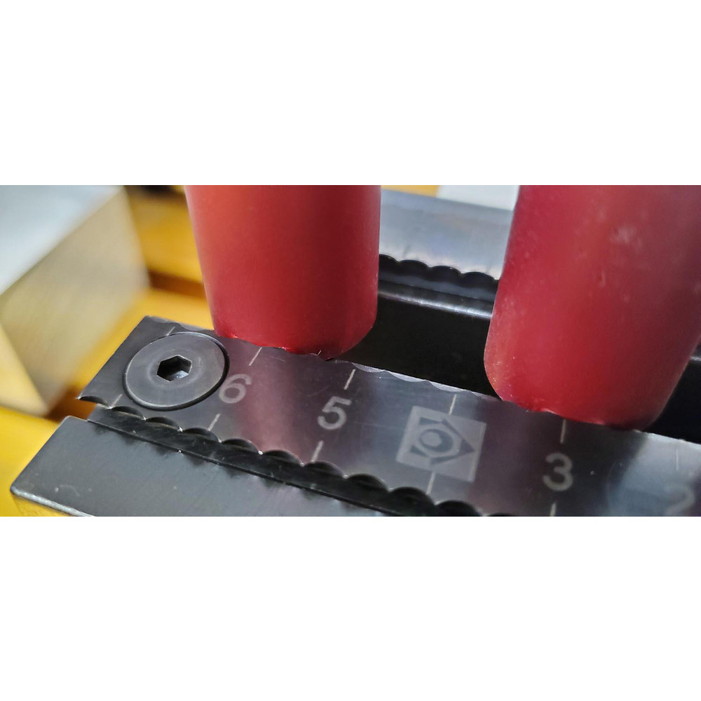 Mitee-Bite - Vise Jaw Grips: Edge Type: Serrated; Maximum Grip Height ...