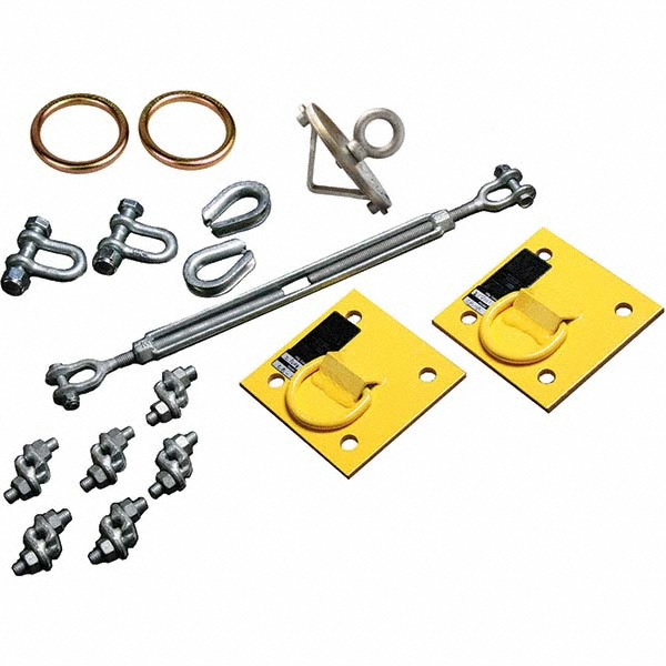 Guardian Fall Protection - Anchor Kit: Galvanized Steel | MSC Direct