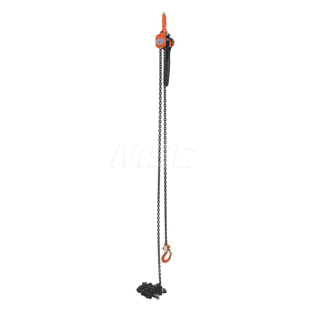 Vestil - Manual Mini Lever Hoist: 1000 lb Capacity, 5' Max Lift | MSC ...