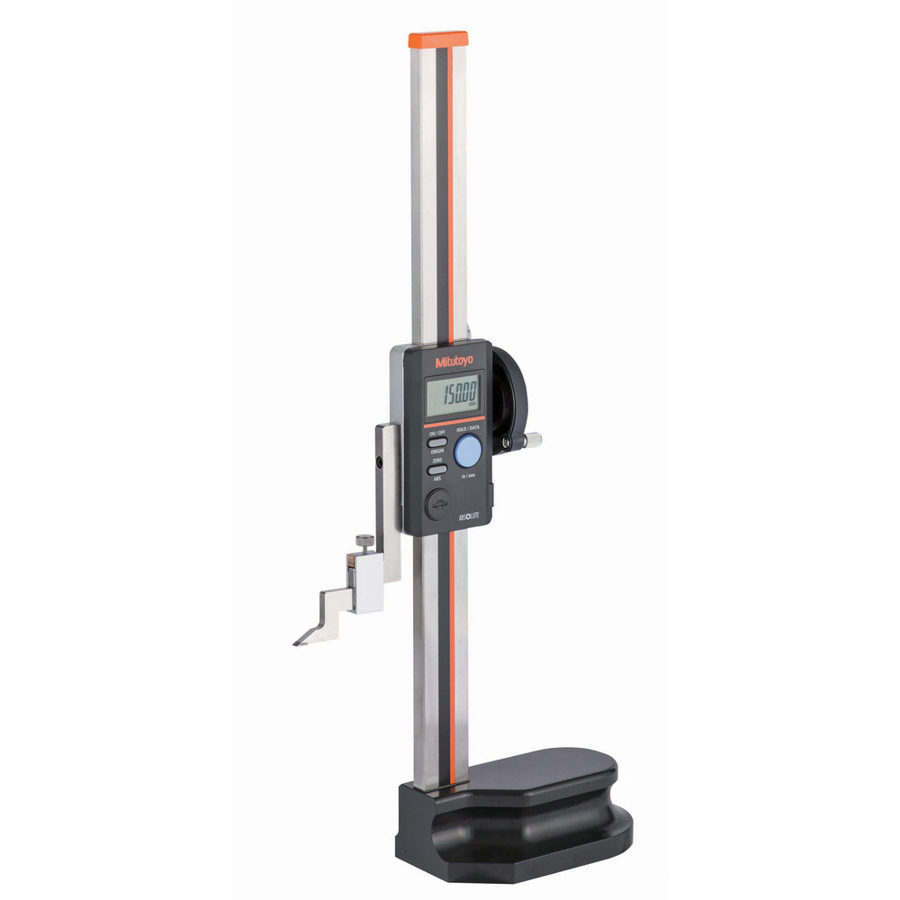Mitutoyo - Electronic Height Gage: 12" Max, 0.0100 micron Resolution, 0 ...