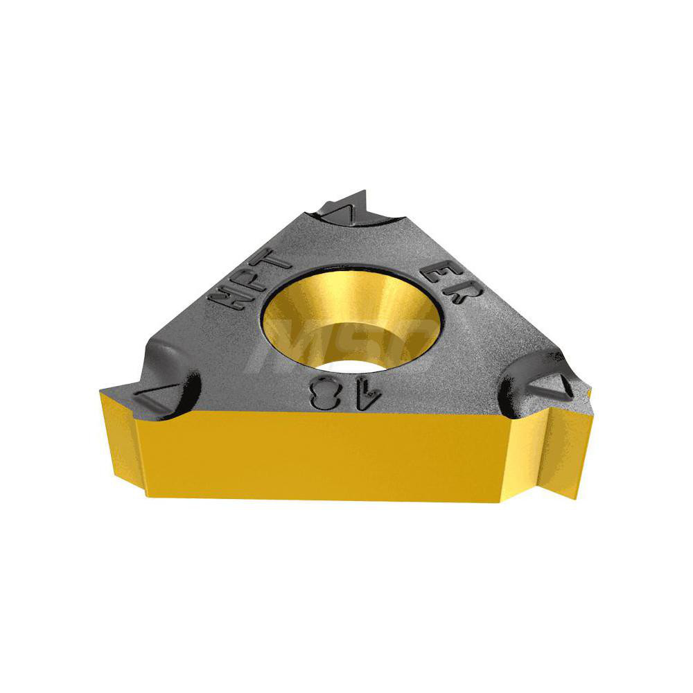 Iscar - Laydown Threading Insert: 16ER14NPT IC250, Carbide | MSC Direct