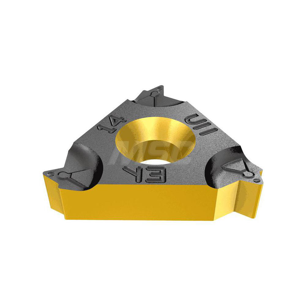 Iscar - Laydown Threading Insert: 16ER10UN IC08, Carbide | MSC Direct