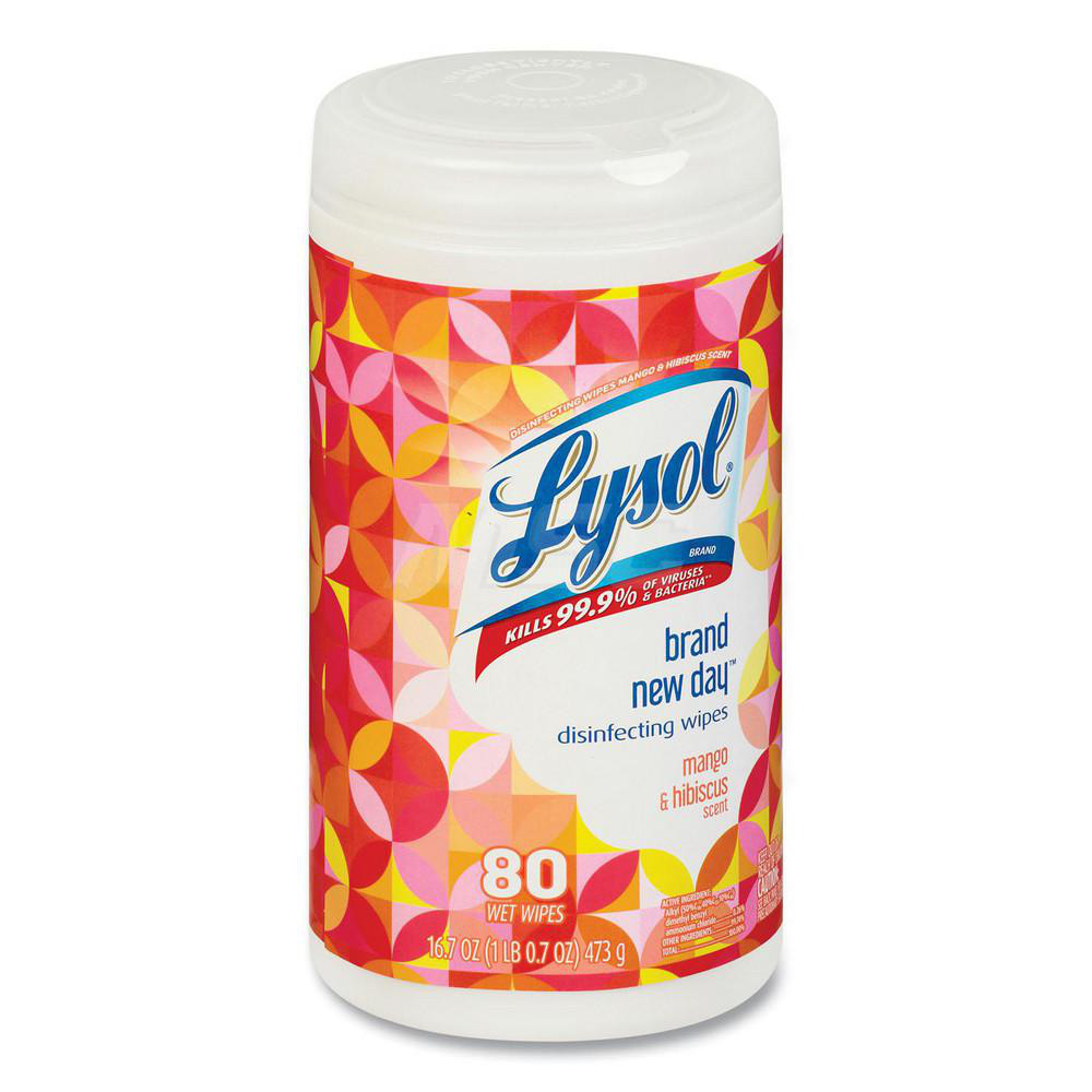 Lysol - Disinfecting Wipes: Pre-Moistened, 80 Sheet/Pack | MSC ...