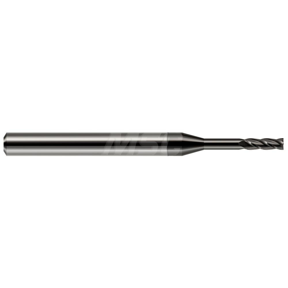 Harvey Tool - Square End Mill: 0.0930" Dia, 0.2790" LOC, 4 Flute, Solid ...