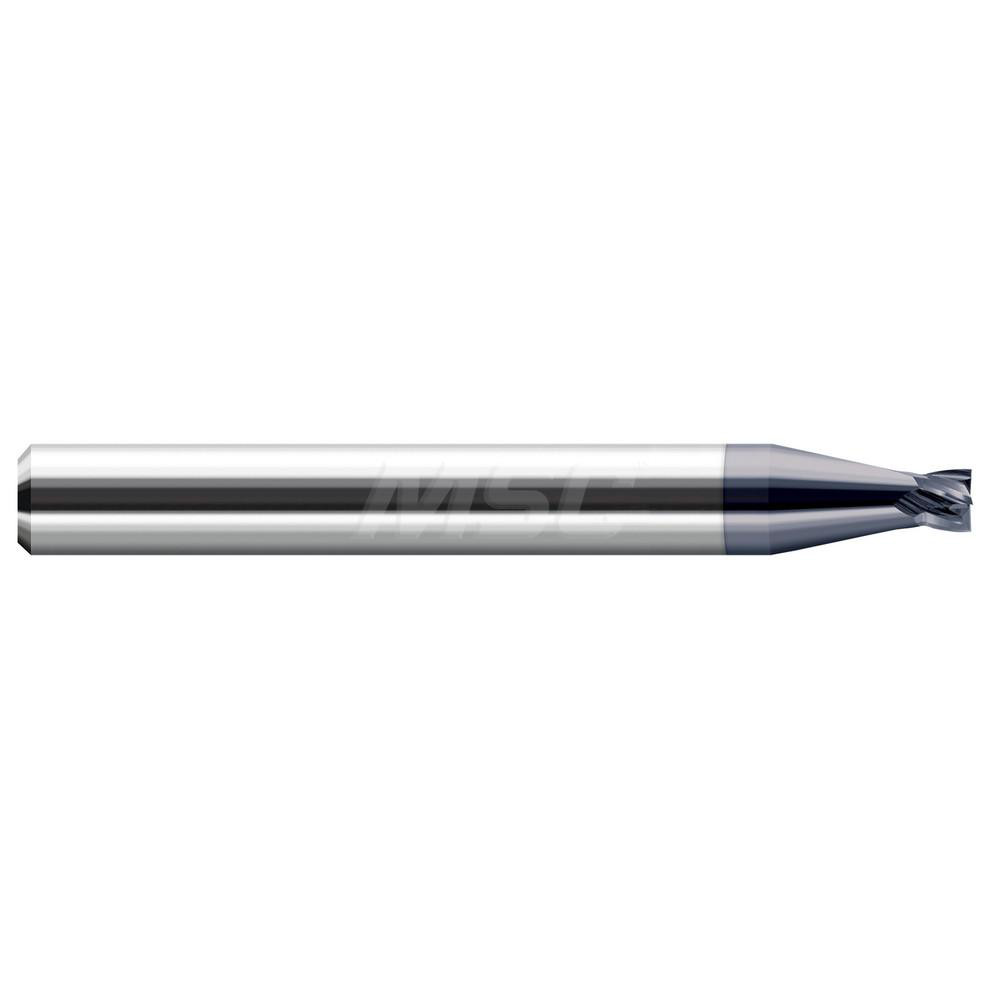 Harvey Tool - Square End Mill: 0.0850" Dia, 0.0680" LOC, 4 Flute, Solid ...