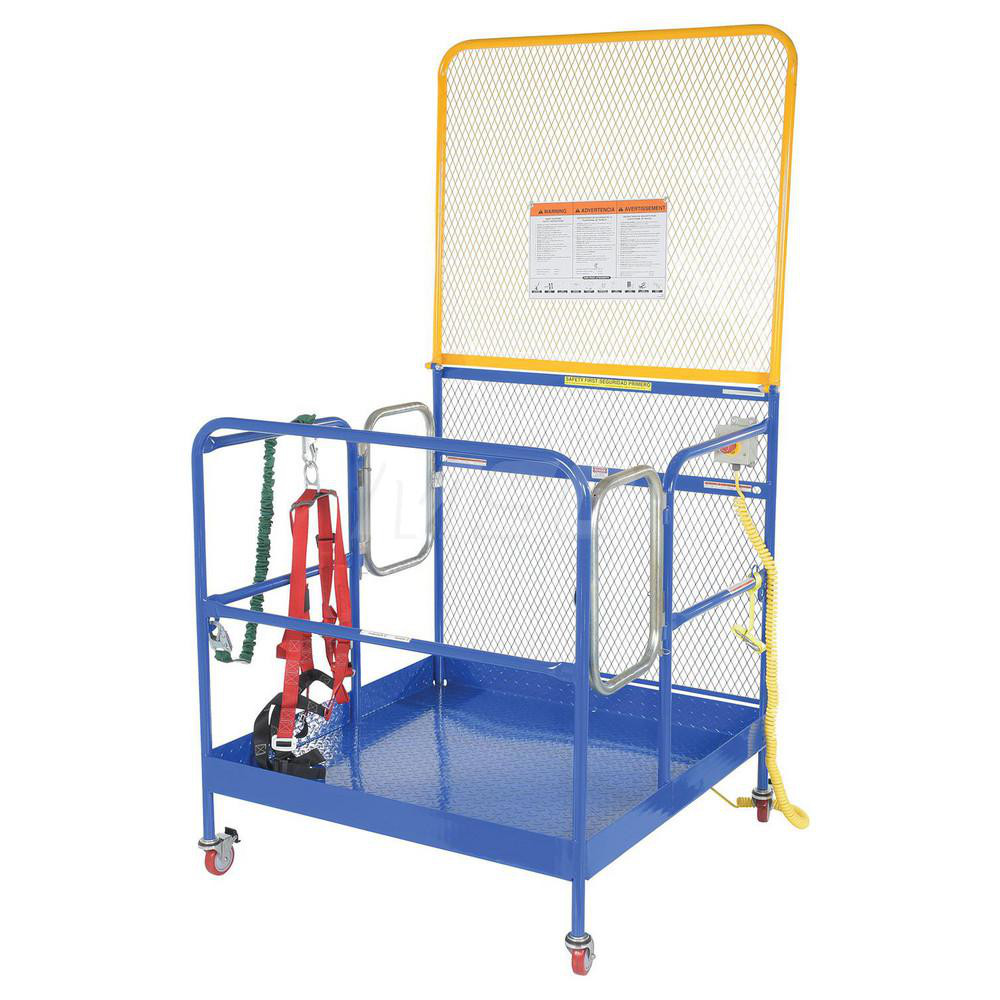 Vestil - Forklift Platform: 1000 lb Capacity, 7-3/4 x 1-1/2" Fork ...