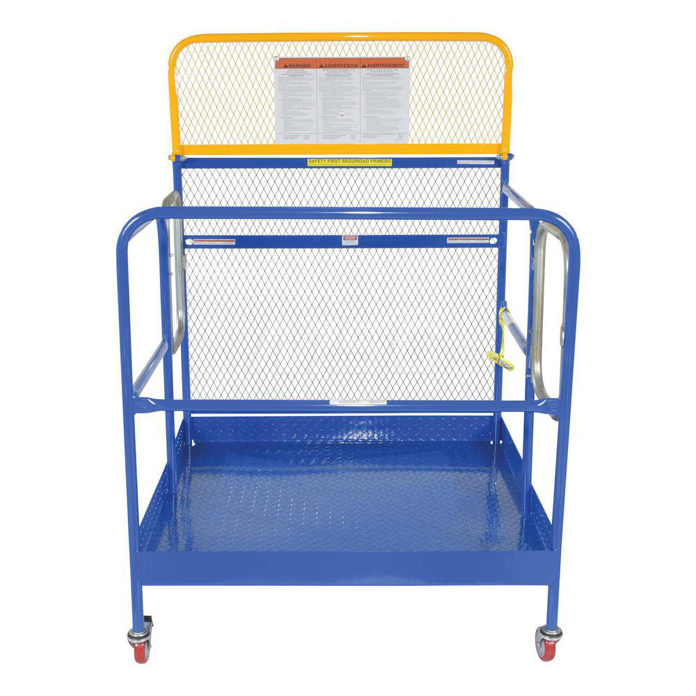 Vestil - Work Platform Casters,2Door 48x48 | MSC Direct