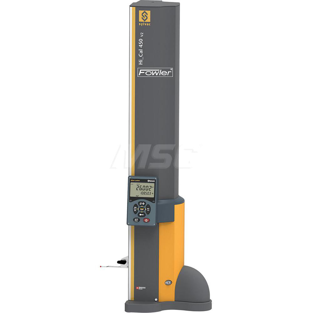 Fowler - Electronic Height Gage: 17.50 mm Max, 0.00005" Resolution, 0. ...