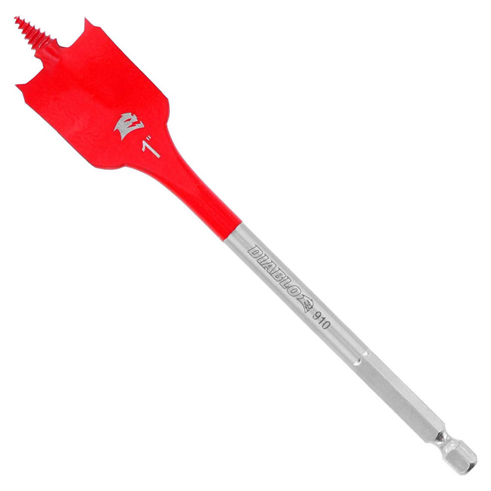 DIABLO - Spade-Blade Drill Bit: 1" Drill Bit, High Speed Steel | MSC Direct