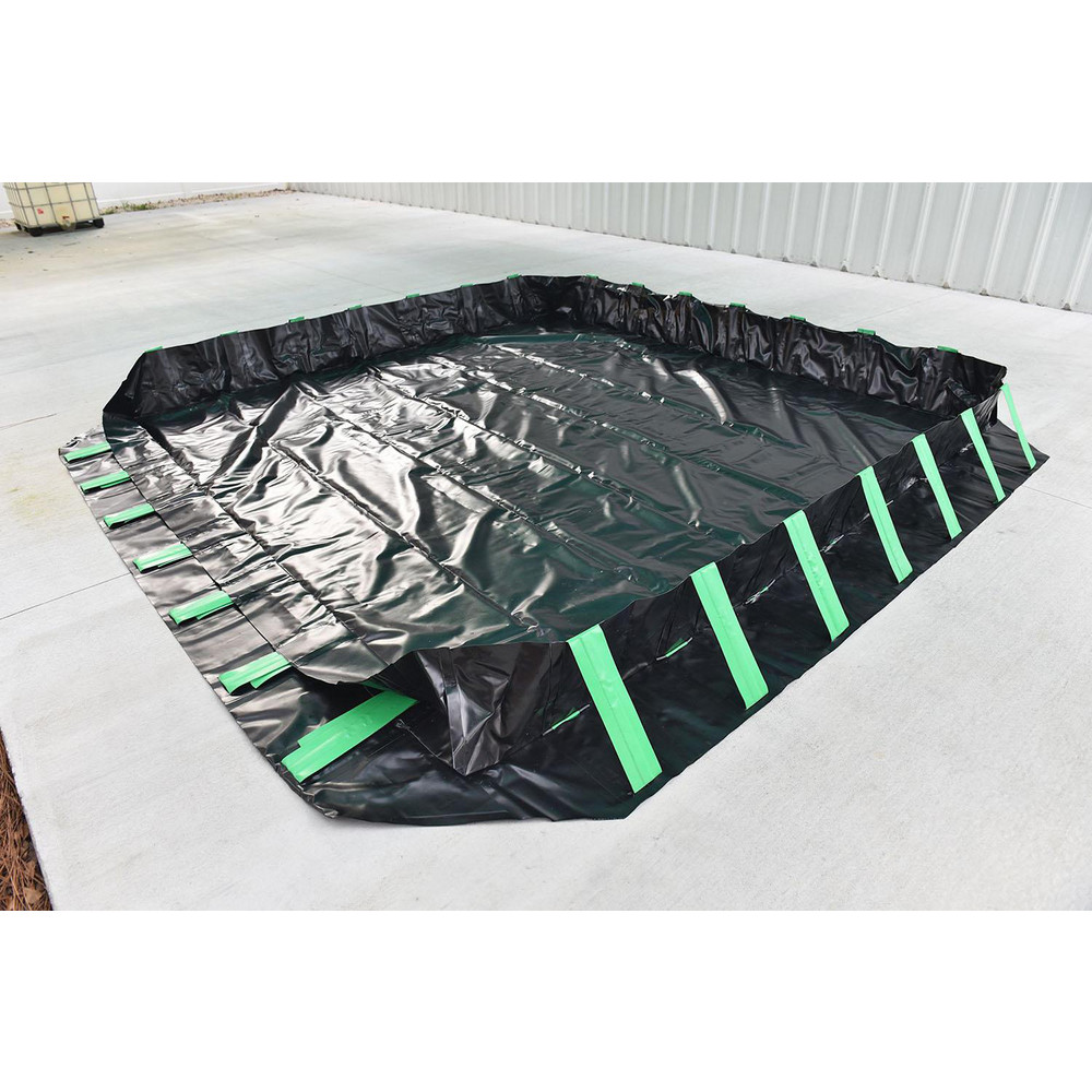 UltraTech® - Containment Berm: 269 gal Capacity, 6' Long, 6' Wide, 10 ...