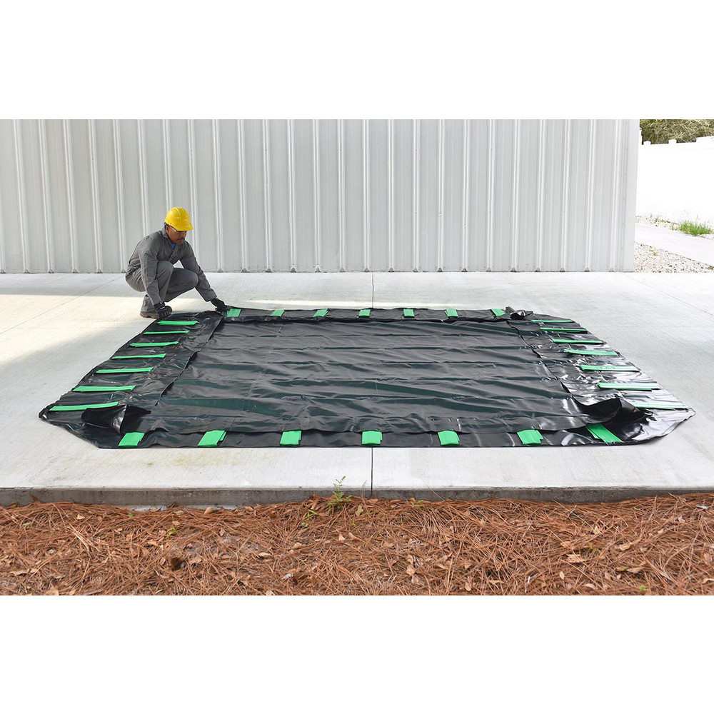 UltraTech® - Containment Berm: 269 gal Capacity, 6' Long, 6' Wide, 10 ...