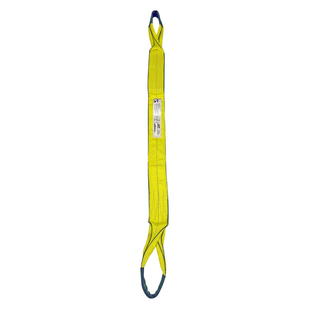 Lift America - Eye & Eye Web Sling: 20' Long, 4" Wide, Polyester | MSC ...