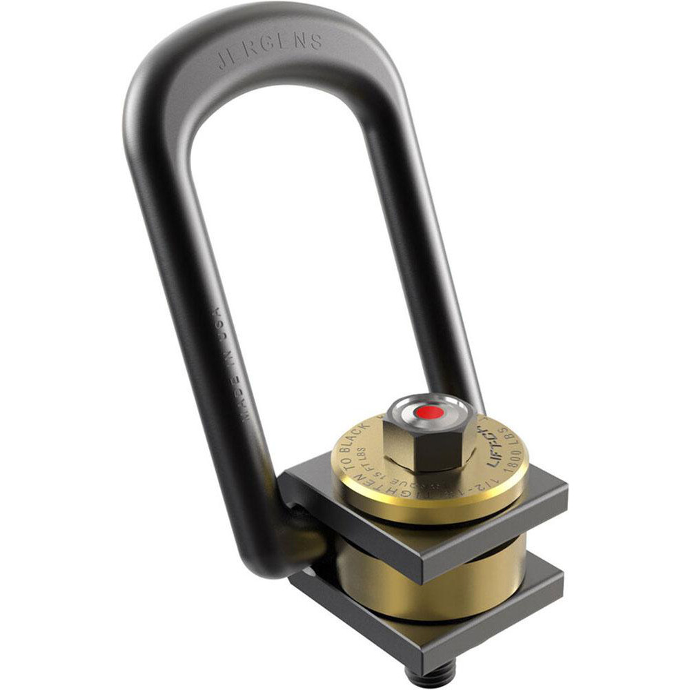 Jergens - Side Pull Hoist Ring: 10000 kg Capacity | MSC Direct
