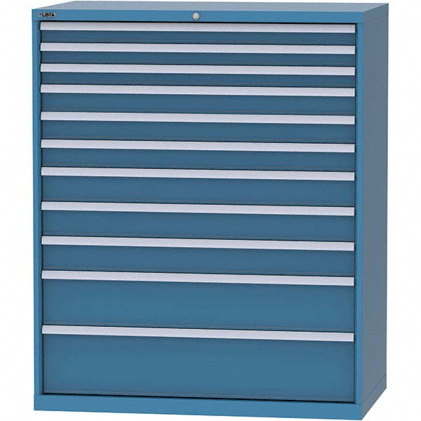 LISTA - Modular Steel Storage Cabinet: 47" Wide, 28-1/2" Deep, 57-1/8 ...