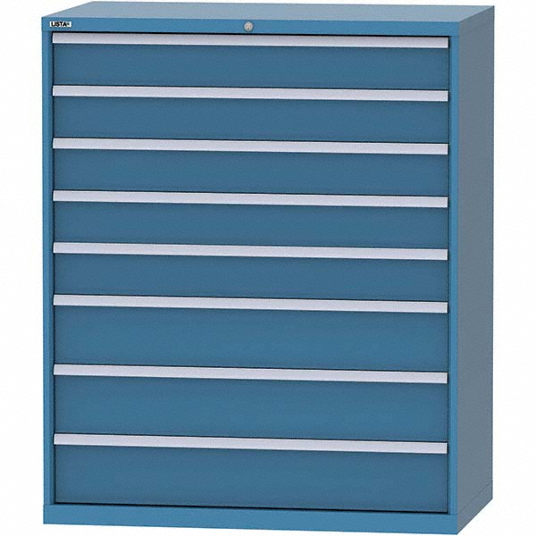 LISTA - Modular Steel Storage Cabinet: 47" Wide, 28-1/2" Deep, 57-1/8 ...