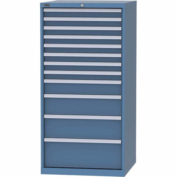 LISTA - Modular Steel Storage Cabinet: 28-1/4" Wide, 28-1/2" Deep, 57-1 ...