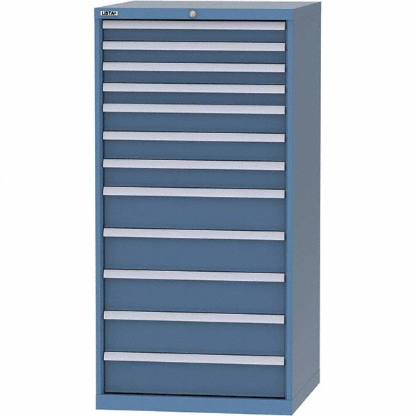 LISTA - Modular Steel Storage Cabinet: 28-1/4" Wide, 28-1/2" Deep, 57-1 ...