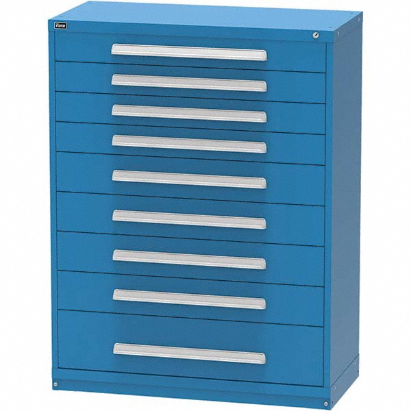 Vidmar - Modular Steel Storage Cabinet: 45" Wide, 21-3/8" Deep, 59 ...