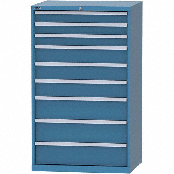 LISTA - Modular Steel Storage Cabinet: 34-1/4" Wide, 28-1/2" Deep, 57-1 ...