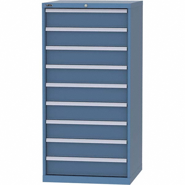 LISTA - Modular Steel Storage Cabinet: 28-1/4" Wide, 28-1/2" Deep, 57-1 ...