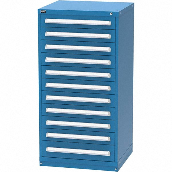 Vidmar - Modular Steel Storage Cabinet: 30" Wide, 27-3/4" Deep, 59 ...
