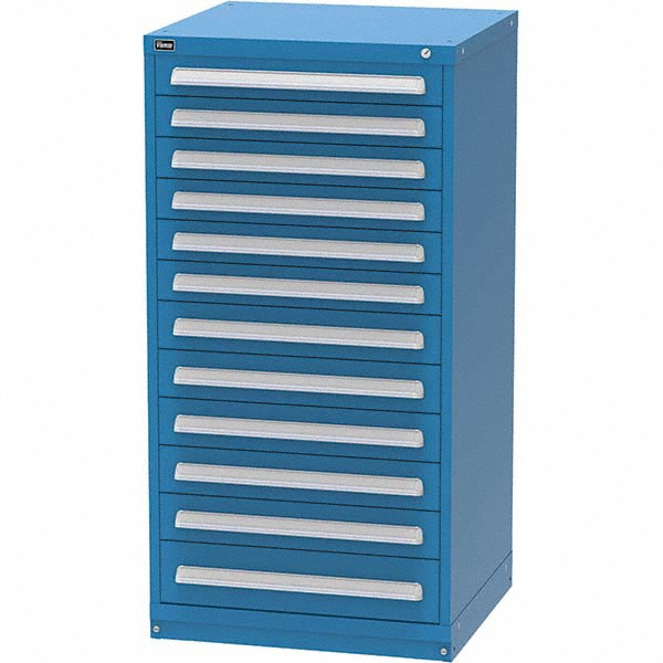 Vidmar - Modular Steel Storage Cabinet: 30" Wide, 27-51/64" Deep, 59 ...