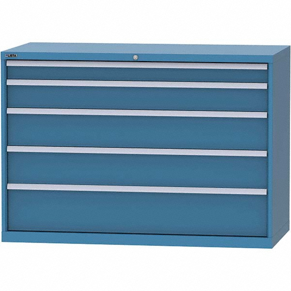 LISTA - Modular Steel Storage Cabinet: 56-11/32" Wide, 28-1/2" Deep, 39 ...