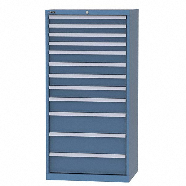 LISTA - Modular Steel Storage Cabinet: 28-1/4" Wide, 22-1/2" Deep, 57-1 ...