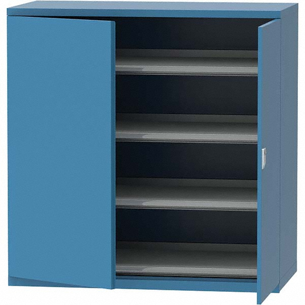 LISTA - Modular Steel Storage Cabinet: 56-11/32" Wide, 28-1/2" Deep, 57 ...