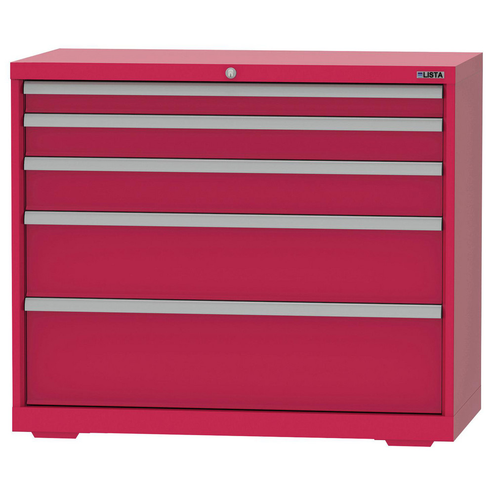 LISTA - Modular Steel Storage Cabinet: 40-9/32" Wide, 22-1/2" Deep, 33 ...