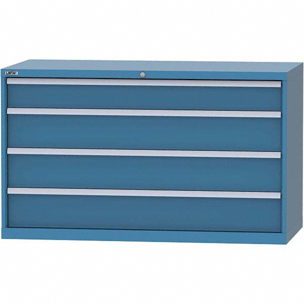LISTA - Modular Steel Storage Cabinet: 56-11/32" Wide, 28-1/2" Deep, 33 ...