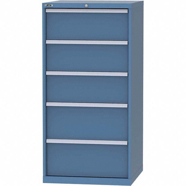 LISTA - Modular Steel Storage Cabinet: 28-1/4" Wide, 28-1/2" Deep, 57-1 ...