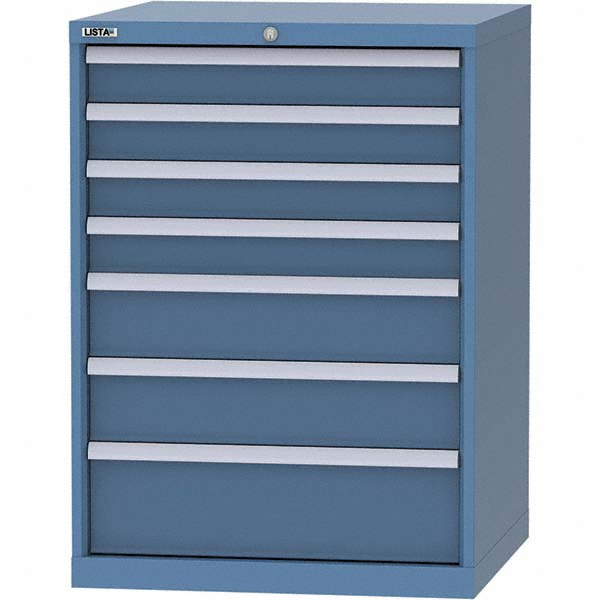 LISTA - Modular Steel Storage Cabinet: 28-1/4" Wide, 28-1/2" Deep, 39-3 ...