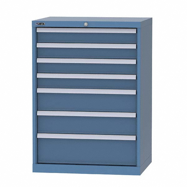 LISTA - Modular Steel Storage Cabinet: 28-1/4" Wide, 22-1/2" Deep, 39-3 ...