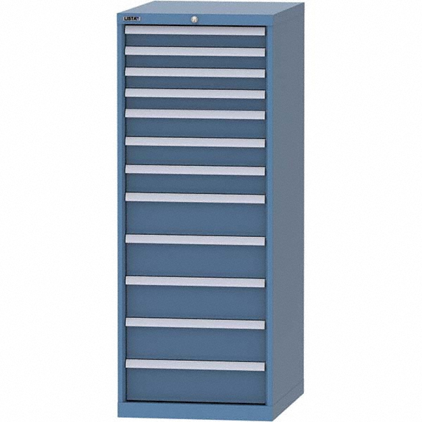 LISTA - Modular Steel Storage Cabinet: 22-7/32" Wide, 28-1/2" Deep, 57 ...